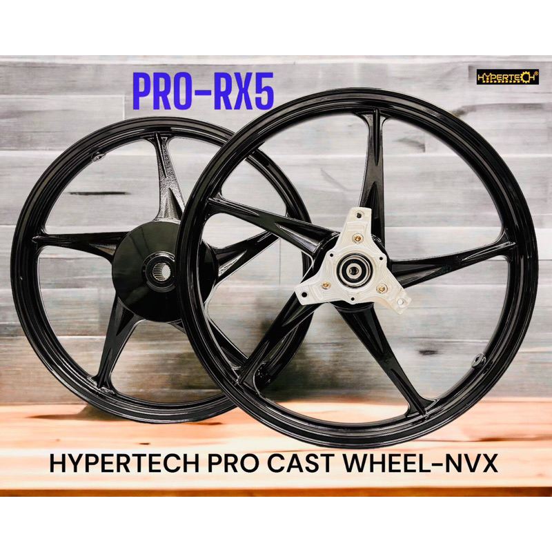 🔥（READY STOCK）HYPERTECH CNC RIM PRO-RX5 NVX AEROX V1-V2 1.60/1.60-17 ...