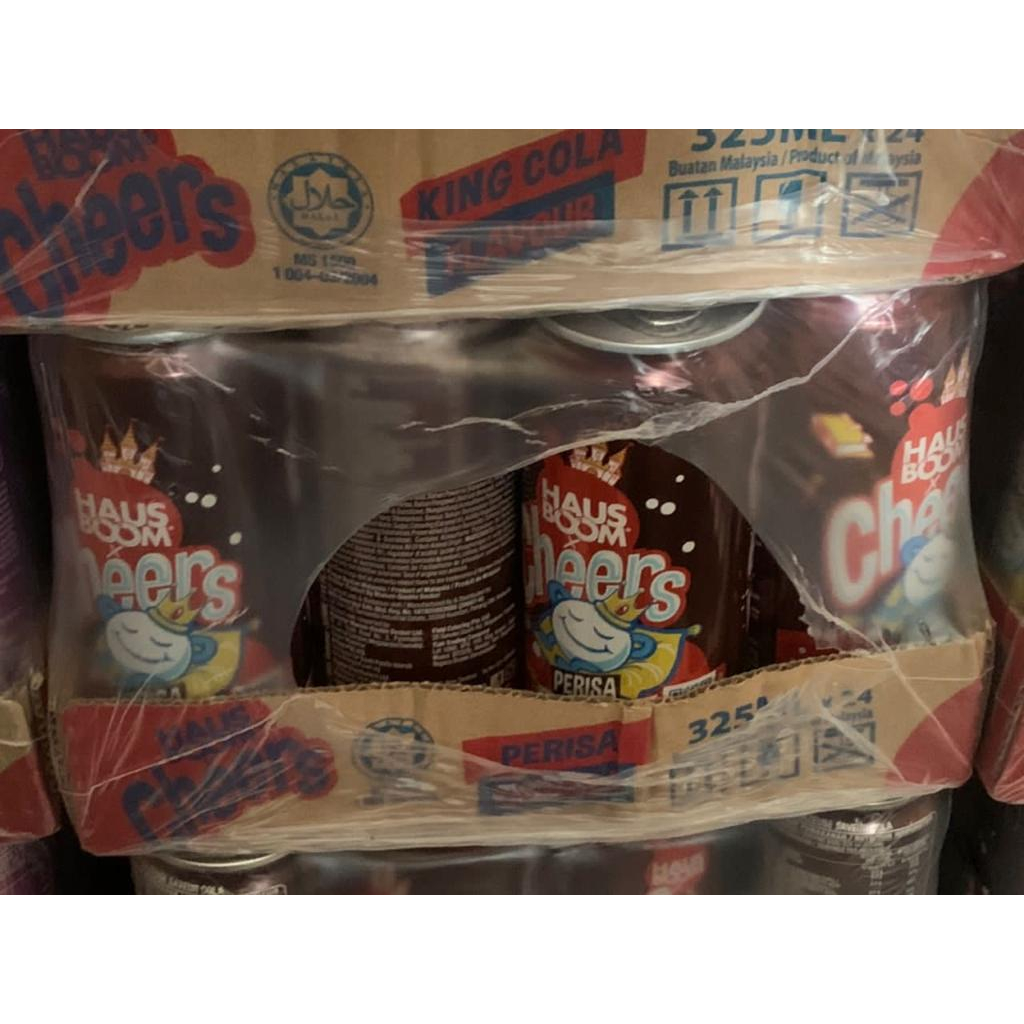 Cheers Hausboom (1 carton x 24 can 325ml) King Cola / Cream Soda ...