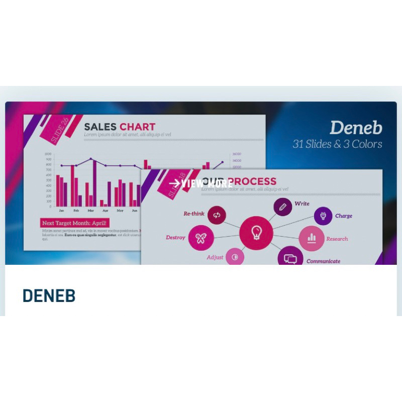 PowerPoint Template with animation(DENEB) | Shopee Malaysia