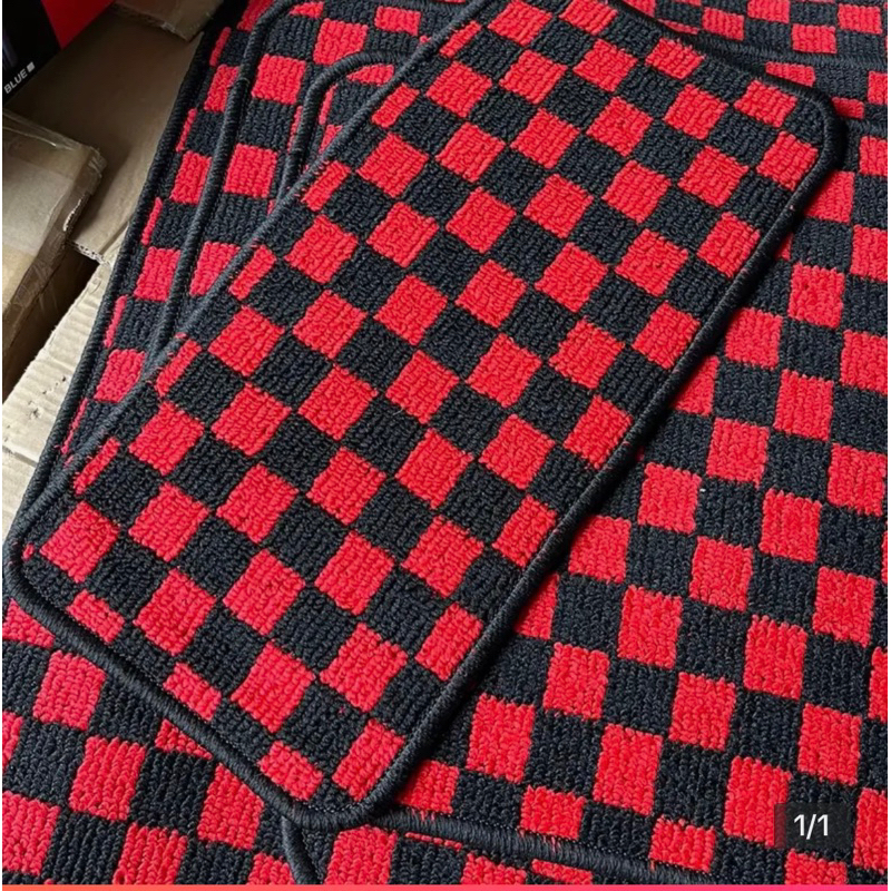 CARPET DADU CAR FLOOR MAT UNIVERSAL FLOORMAT THAILAND CHECKMATE SAGA ...