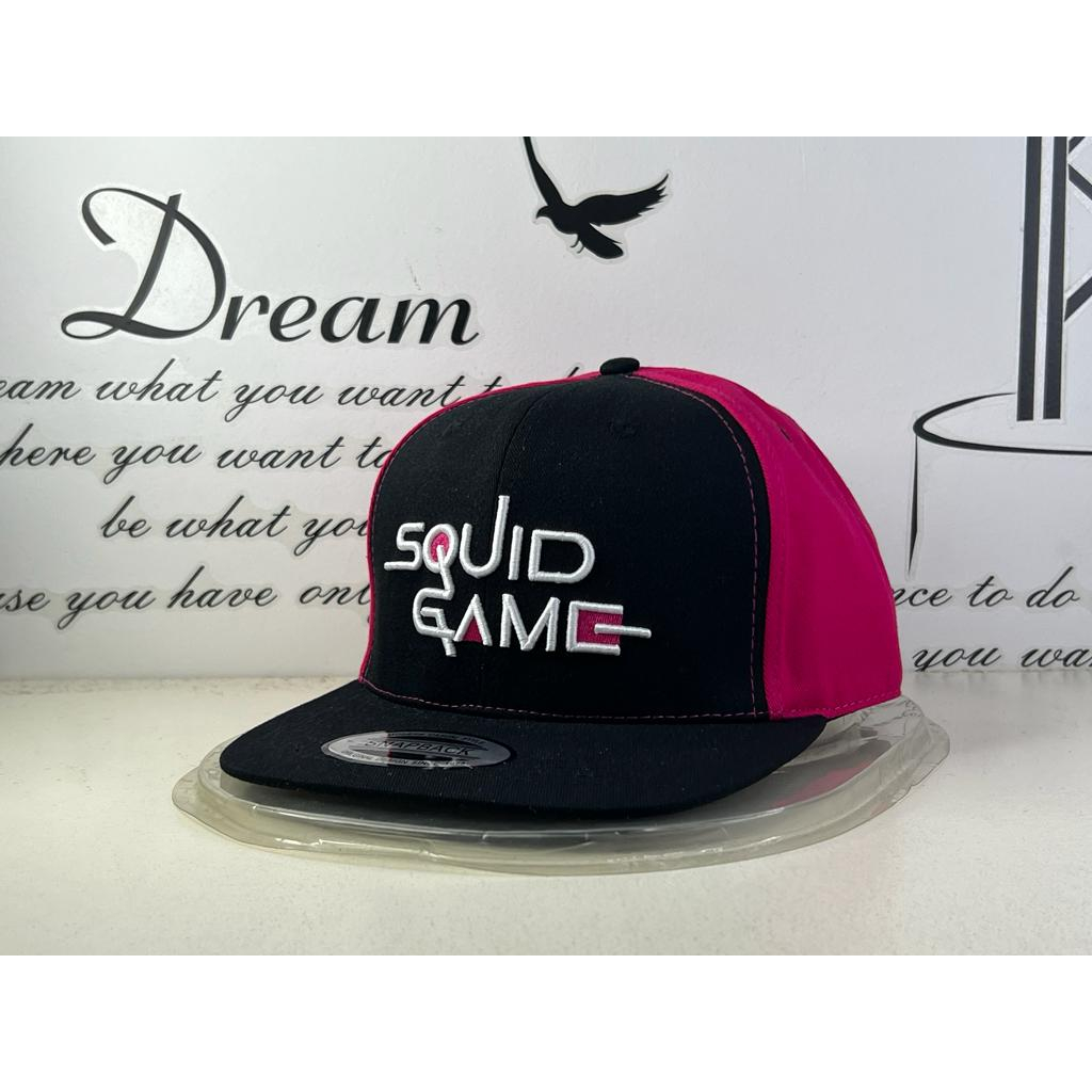 SQUID GAME (CUSTOM PREMIUM Snapback - Cap Premium Quality Embroidery ...