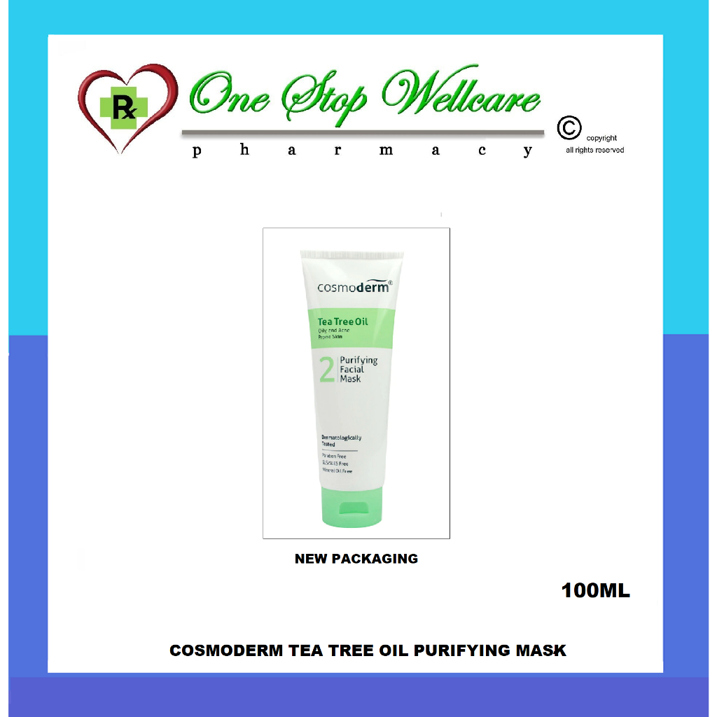 COSMODERM TEA TREE OIL FACIAL CLEANSER/WHIPPED CLEANSER/FACIAL MASK ...