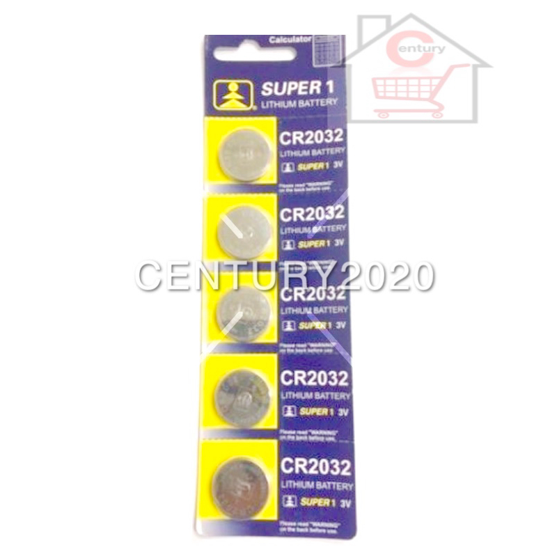 TIANQIU Lithium Battery CR2032 3V Battery 5 pcs/pack | Shopee Malaysia