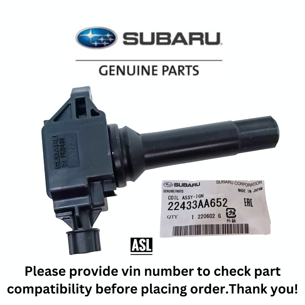 Genuine Subaru BRZ Ignition Coil 22433AA652 Toyota GT86 22433AA650 ...