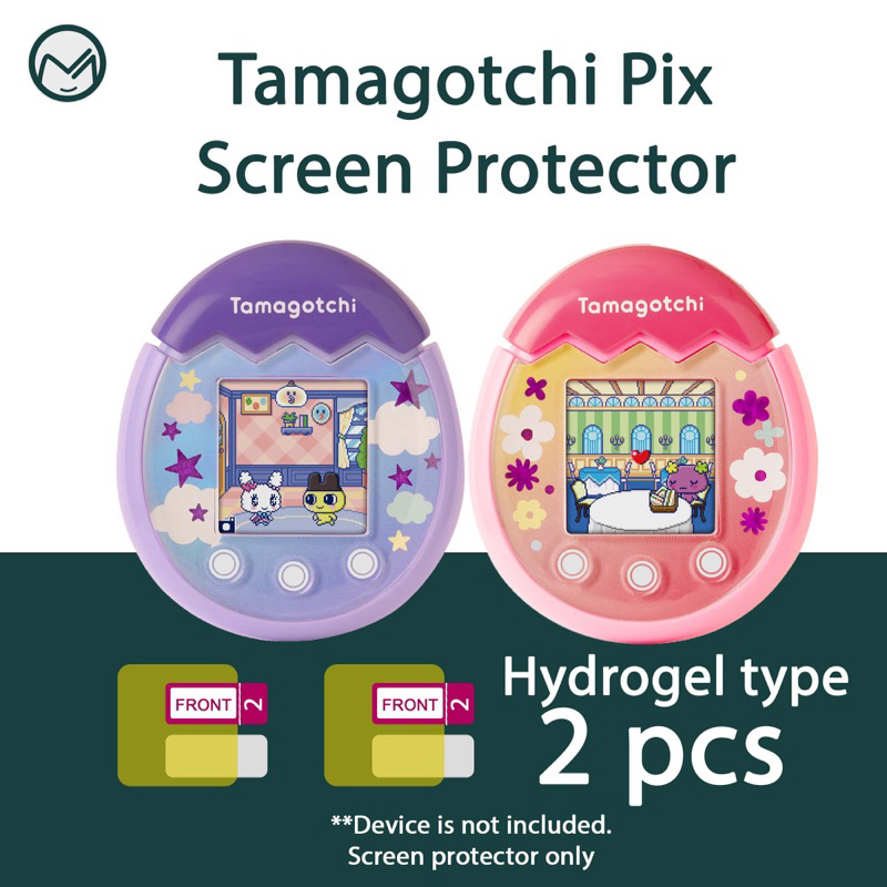 Tamagotchi Pix Screen Protector (Ready Stock) 2 pcs per set (screen ...