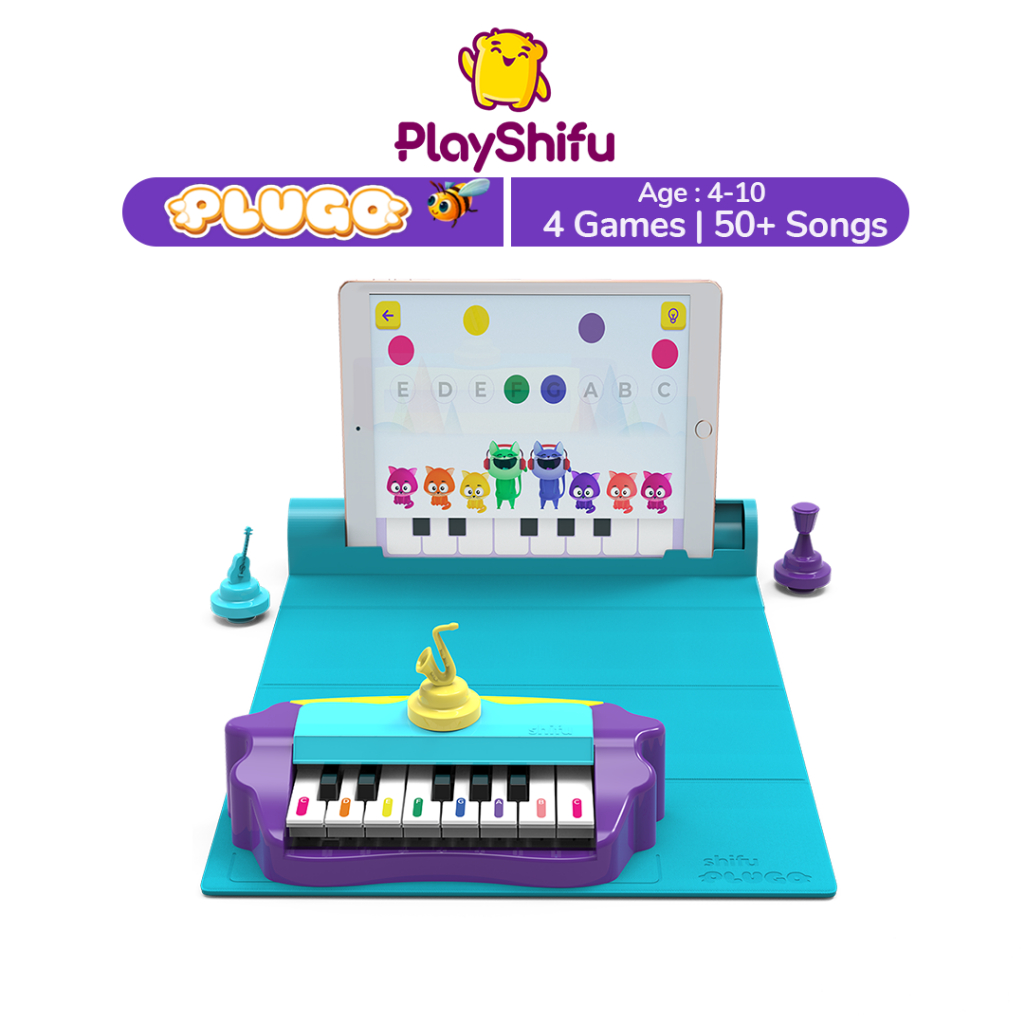 PlayShifu Plugo Tunes - Piano Learning Kit | Musical STEAM Toy for Ages ...
