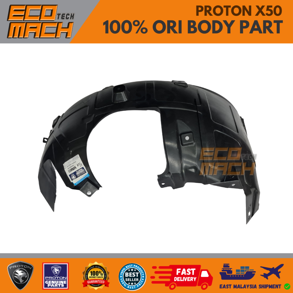 PROTON X50 FENDER ASSY FRONT WHEEL ARCH COVER ⚡ PRE-ORDER ⚡ | Shopee ...