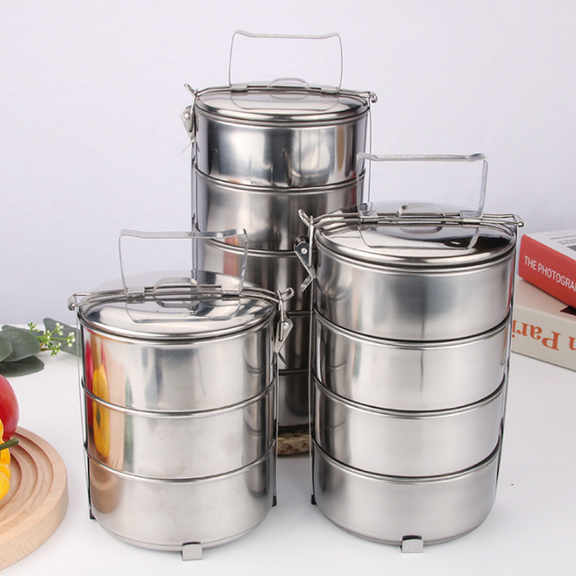 FOFO Food Carrier Stainless Steel Tiffin Carrier Lunch Box / Mangkuk ...