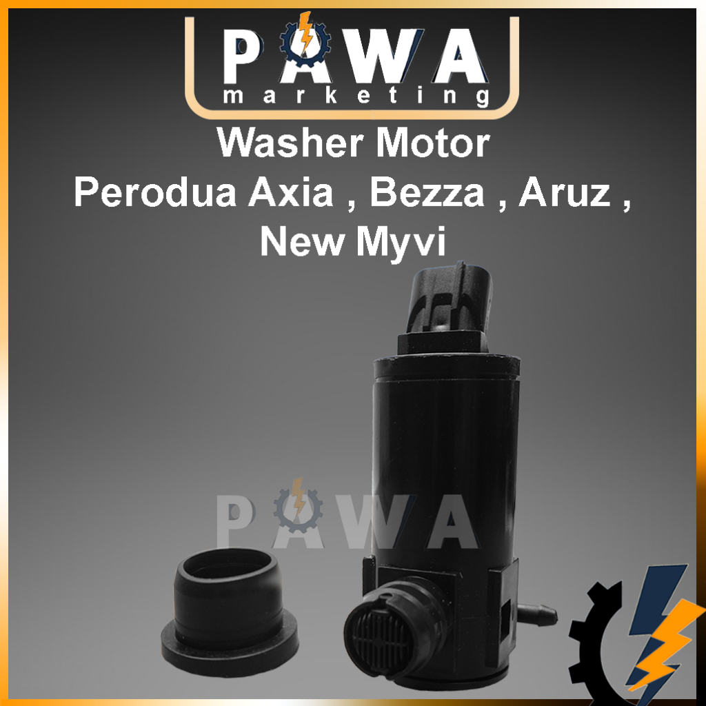 PAWA Washer/Wiper Tank Motor Perodua MYVI 2018 /AXIA /BEZZA /ARUZ HIGH ...