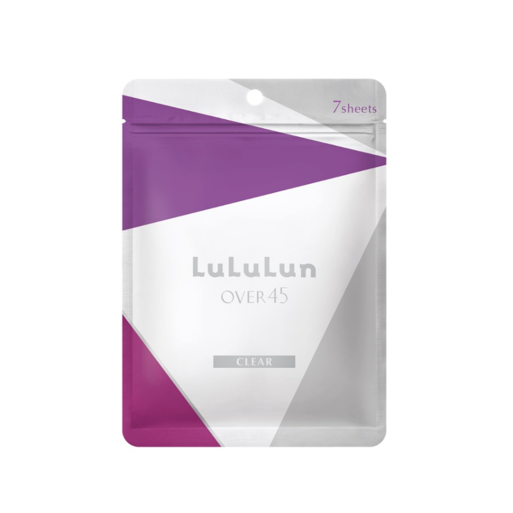 Lululun Face Mask Over 45 Iris Blue Clear (7 sheets) | Shopee Malaysia