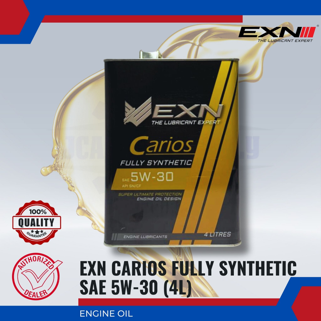 EXN Fully Synthetic Engine Oil Carios (SAE 5W-30) - API SN/CF 4L ...