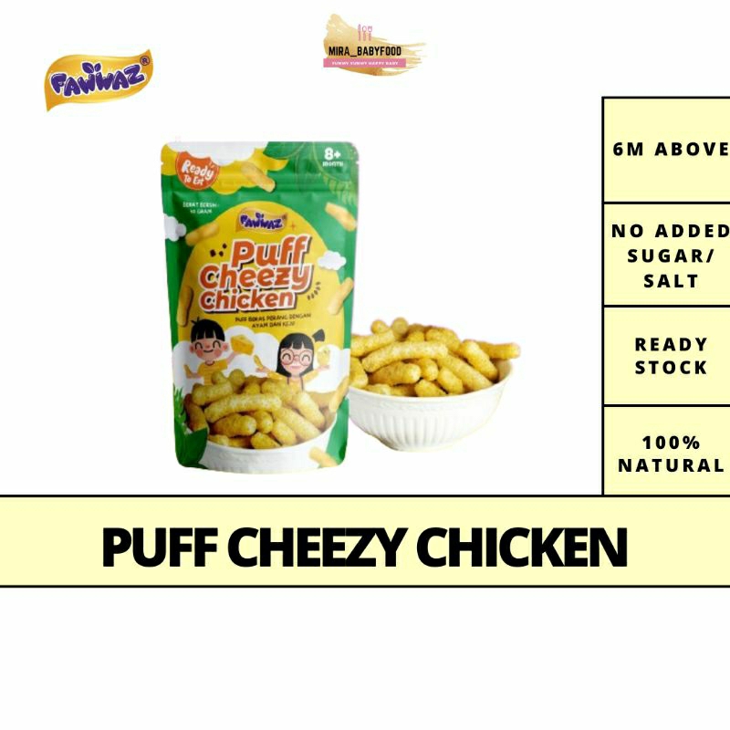 Puff Cheezy chicken snacking untuk baby 8-24 bulan (🔥 FAST SHIPPING 🔥 ...