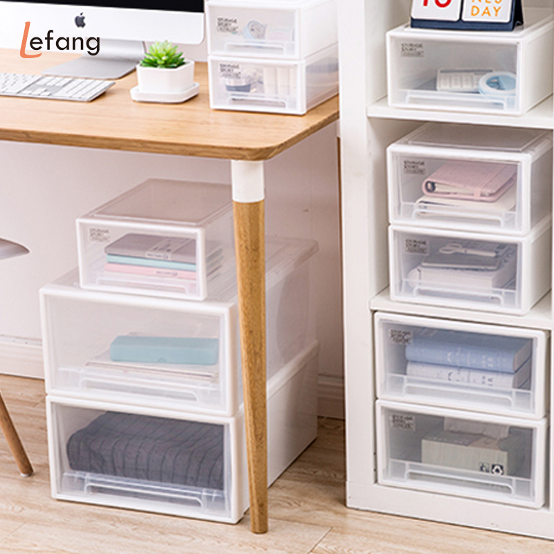 Lefang Office School Home Multifunctional Stackable Plastic Storage ...