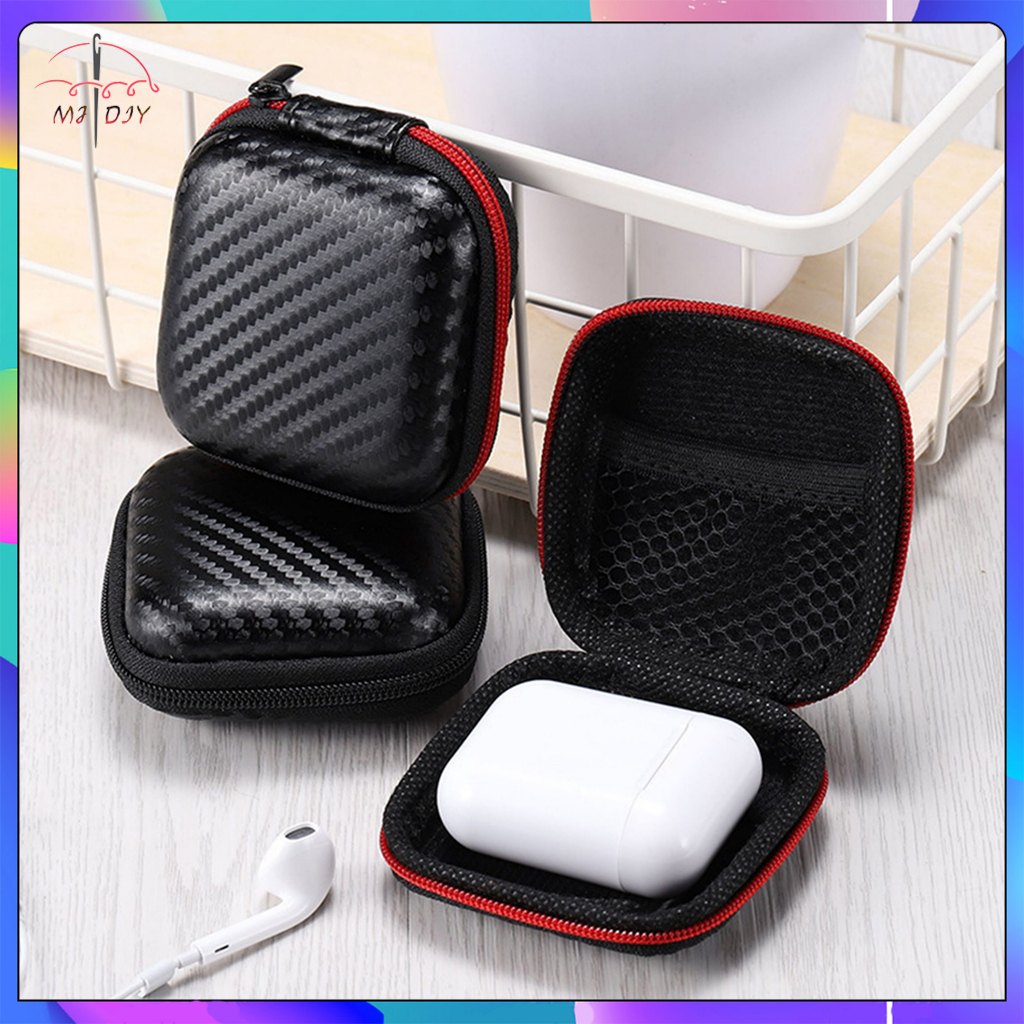 Pc Portable Mini Zipper Square COB LED Keychain Work Light Storage Box ...