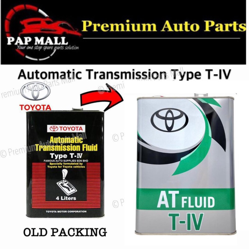 *NEW PACKING* Toyota ATF Type IV T4 4L Automatic transmission Fluid ...