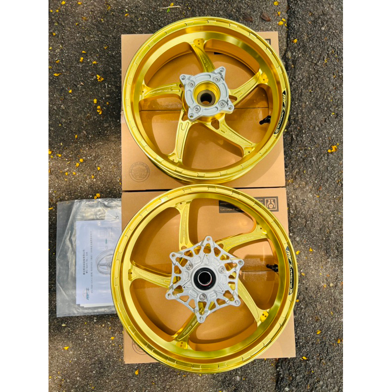 MFZ Racing Aluminum Forged Rims Set For Honda Forza 250 300 350 ADV 350 ...