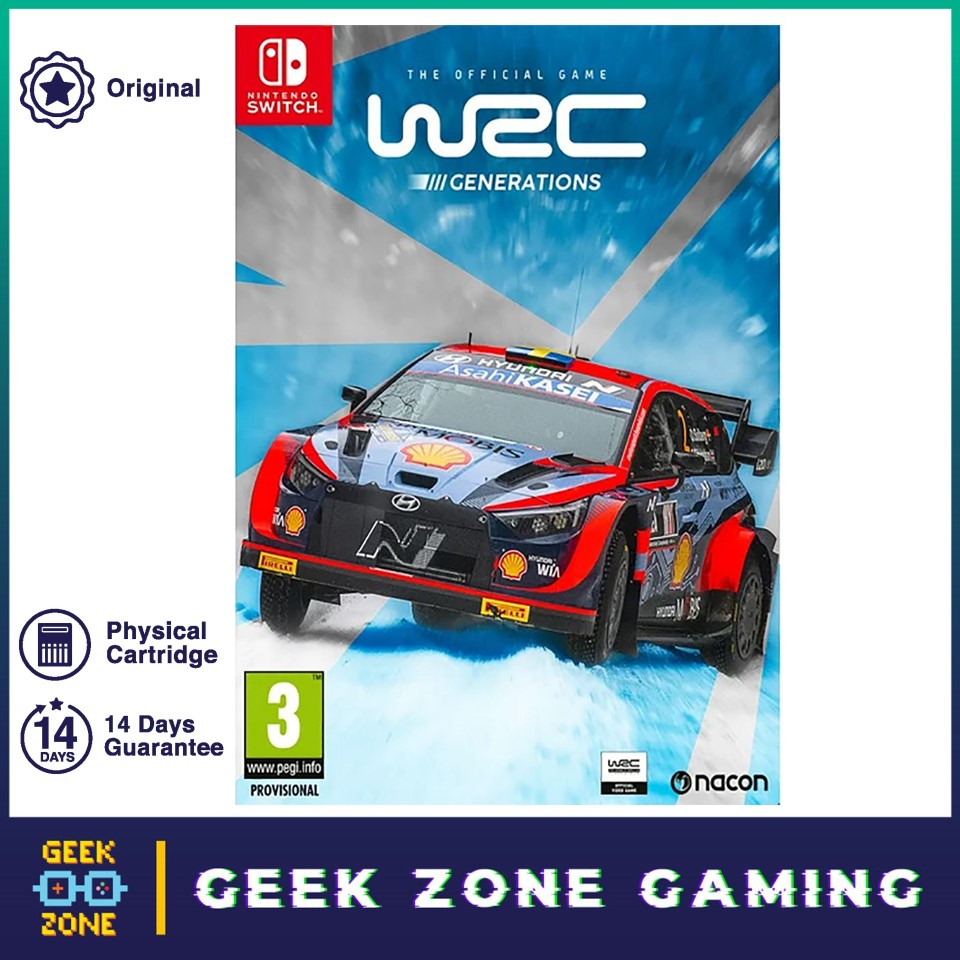 Nintendo Switch WRC Generations (English + Chinese) | Shopee Malaysia