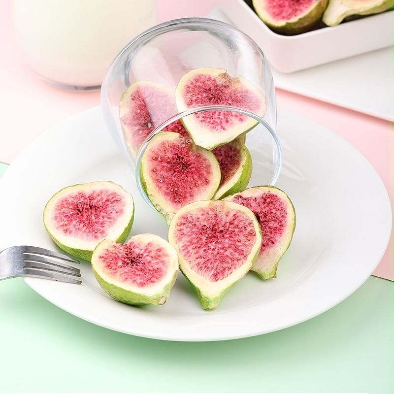 【100g-200g】Vegetarian Freeze Dried Fruit Freeze Dried Strawberry Yogurt ...