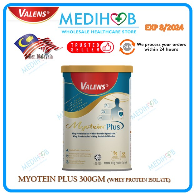 [NEW PACKING] Valens Myotein Plus 300g (EXP02/2026) | Shopee Malaysia