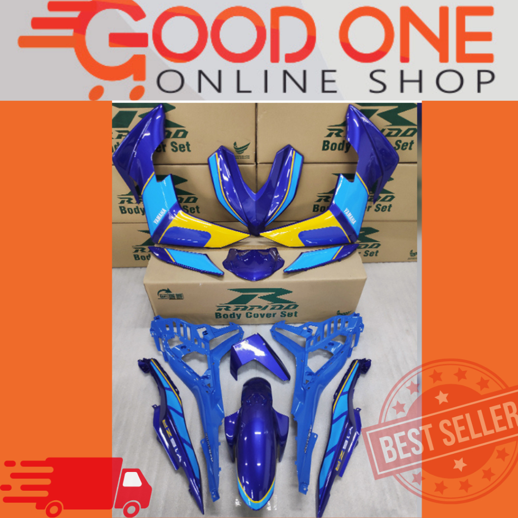 COVERSET BODYSET Y16ZR Energy Induction (11) Blue (Sticker Tanam ...