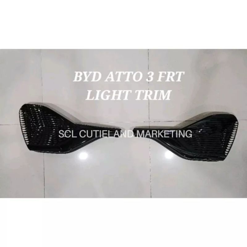 BYD Atto 3 Front Bumper Fog Light Trim Cover Board Ori | Shopee Malaysia