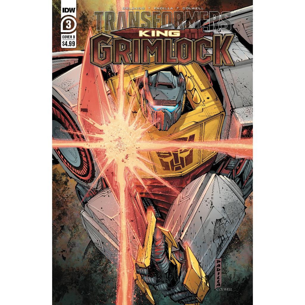 TRANSFORMERS KING GRIMLOCK 5-ISSUE MINI SERIES IDW COMICS | Shopee Malaysia