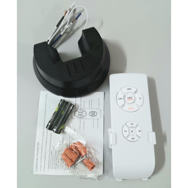 Ceiling Fan Remote Control Transmitter And Receiver | Shelly Lighting