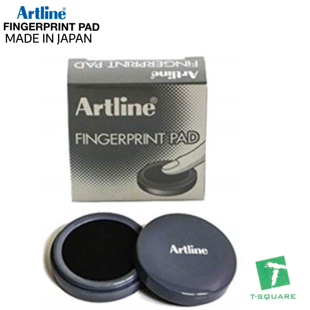 Artline Fingerprint Print Pad Black Ink (EFP-40) / Thumb Print Pad ...