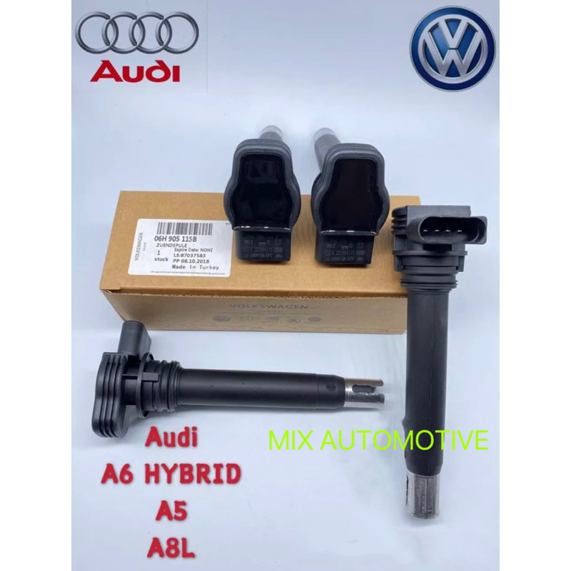 ( 100% ORIGINAL ) AUDI A6 HYBIRD A5 A8L 2011 IGNITION COIL ( 06H 905 ...