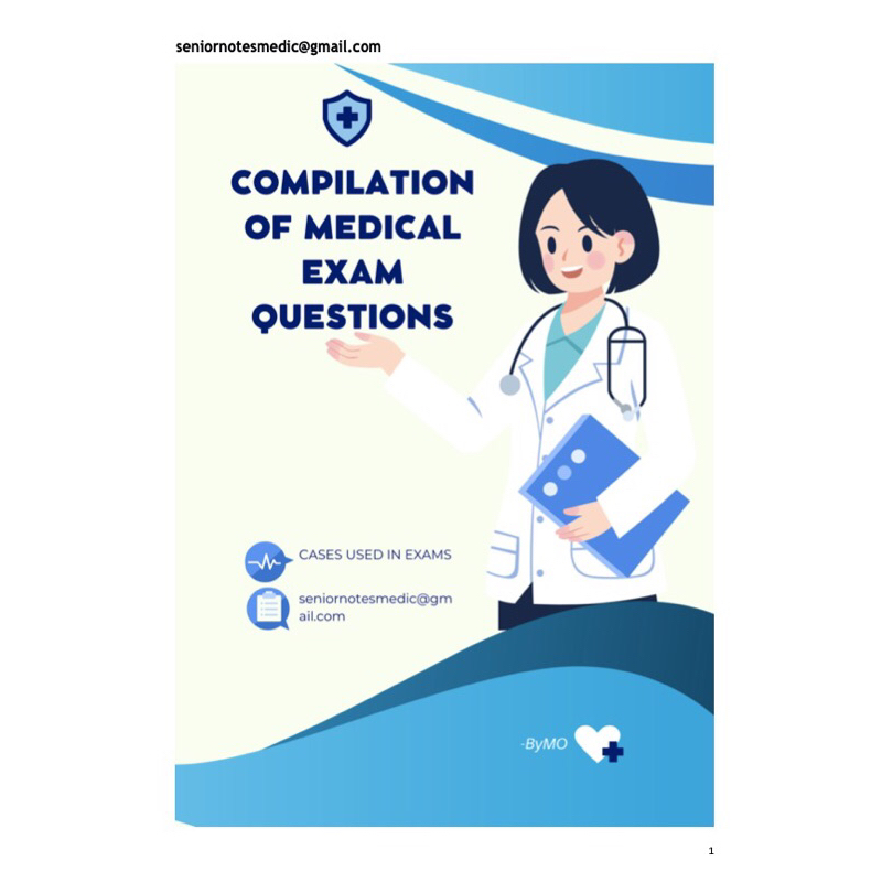 (PDF VIEW) MEDIC MBBS MD SET 1: Past year Questions Medstudent -byMO | Shopee Malaysia