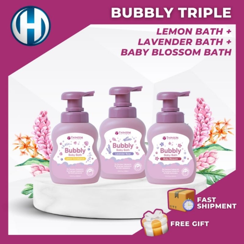 Mandian Baby Tasneem Naturel Bath Head To Toe Lemon Blossom Lavender ...