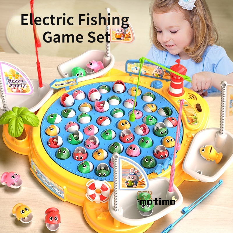 MOTIMO [From MY] Fishing Game Set for Kids Child Interaction Game ...
