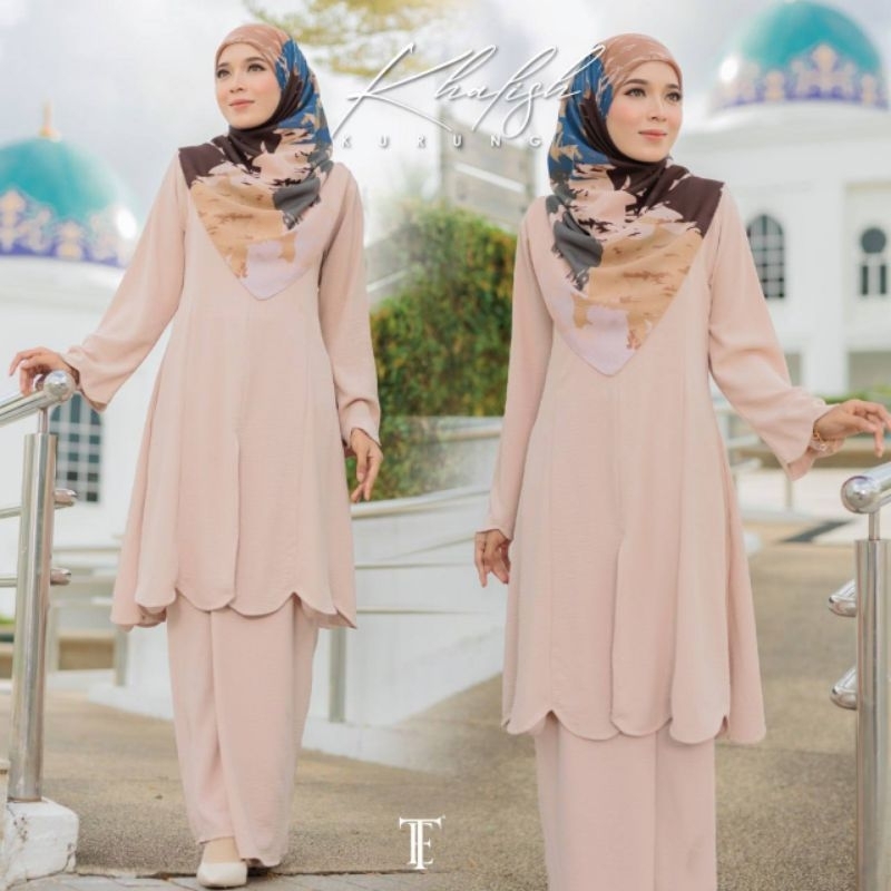 KURUNG KHALISH BY THEAZA bf menyusu friendly Ironless lipat batik black ...