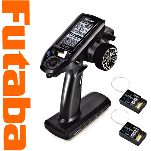 Futaba 4PM Plus 4 Channel T-FHSS Transmitter System with the 4 Channel 2 PCS Receiver for RC Car ...