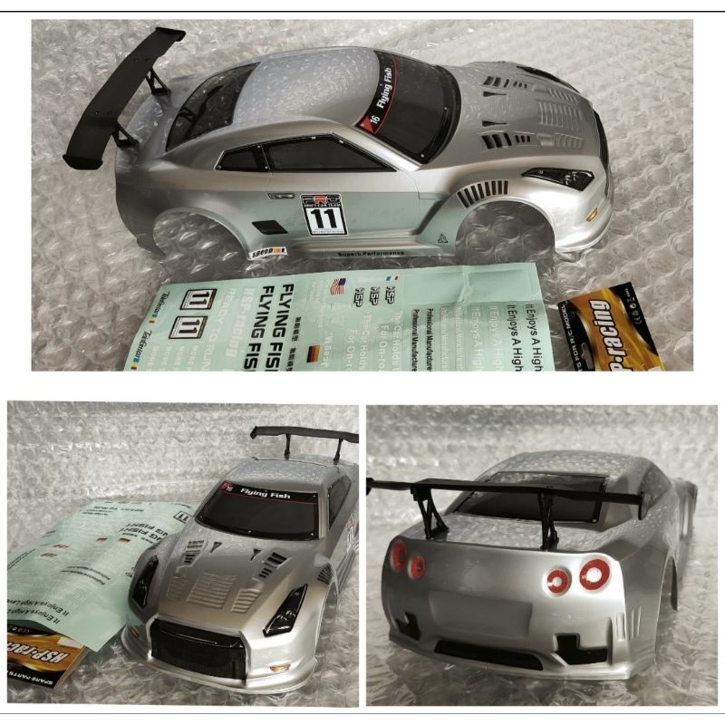 hsp flyingfish Nissan GTR R34 body shell black | Shopee Malaysia