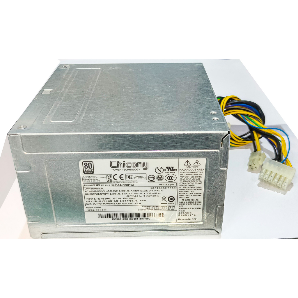 Original Acer Chicony Desktop 12-pin power supply D14-300P1A PE-3221-1 D15-220P1A 12pin 80+ plus ...
