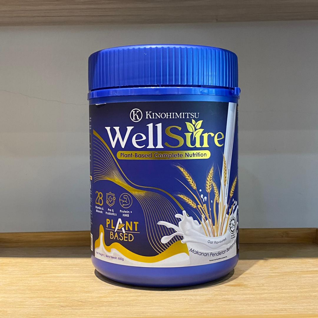 Kinohimitsu WellSure Oat Flavoured 850g (Plant Based) | Shopee Malaysia