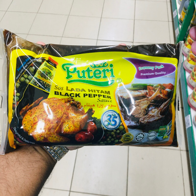 Sos Lada Hitam Puteri Black Paper Sauce 900g | Shopee Malaysia