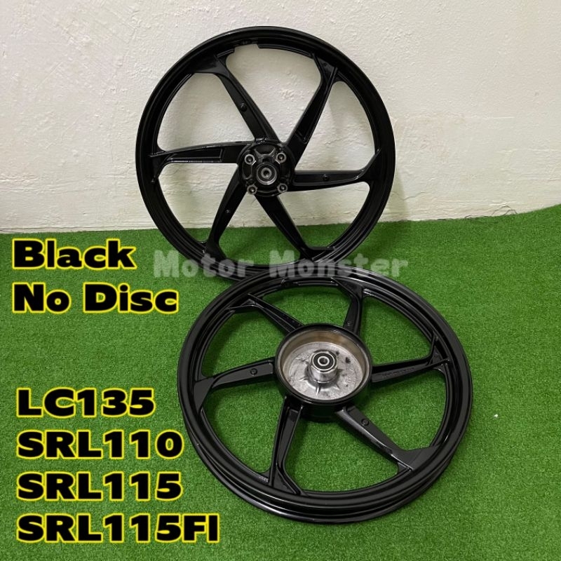 ENKEI 6 Batang Sport Rim - LC135 /Y125Z / RS150 /RSX150 /Y15ZR /Y16ZR /Y16ABS /LC5S / SRL110 ...