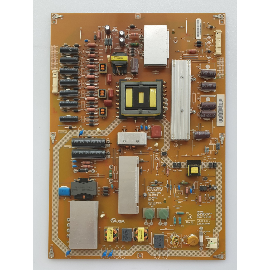 TOSHIBA LED TV 55'' POWER BOARD MODEL # 55L5550VM | Shopee Malaysia