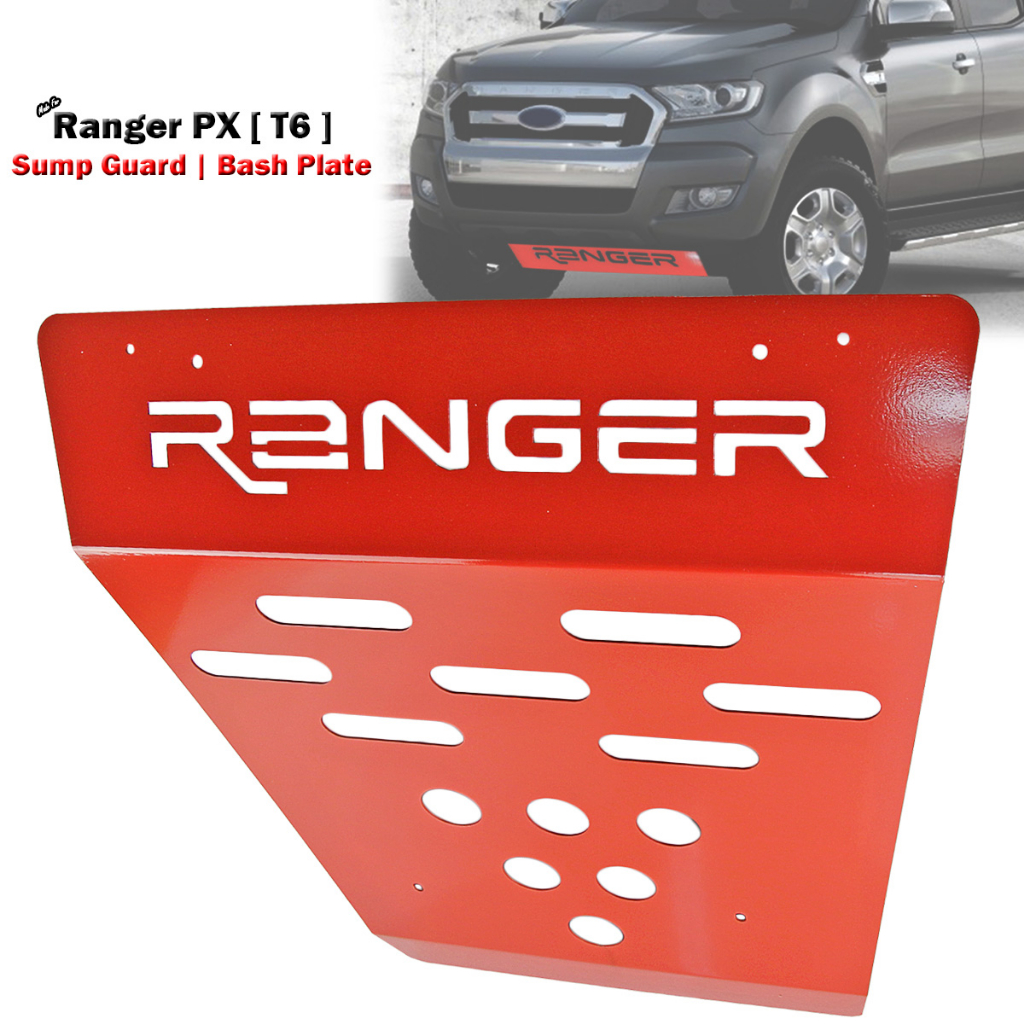 [OFFER] Steel Front Engine Bash Plate Sump Guard For Ford Ranger T6 T7 ...