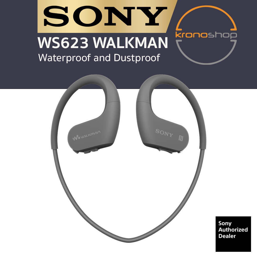 Sony WS623 MP3 Player Waterproof and Dustproof Walkman with Bluetooth ...