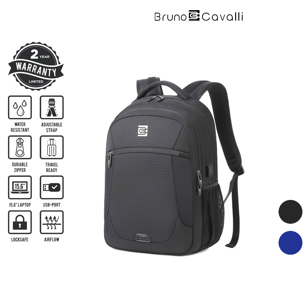 BRUNO CAVALLI Multifunctional Water Resistant Business Laptop Computer ...
