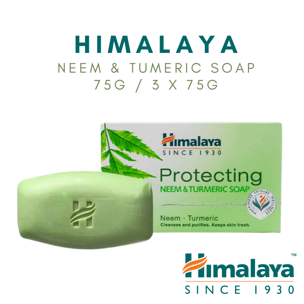 HIMALAYA Neem & Tumeric Soap (75g / 3 x 75g) | Shopee Malaysia
