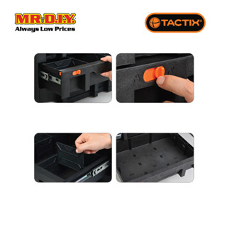 TACTIX Large Tool Box With 2 Drawers | Shopee Malaysia