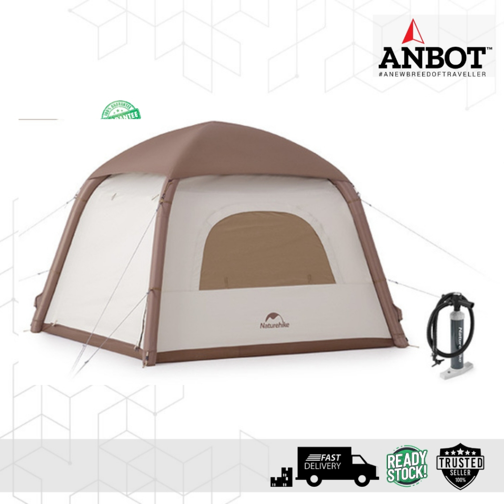 Naturehike CNH23ZP12002 Ango Air Inflatable Tent Quicksand Gold | Shopee Malaysia