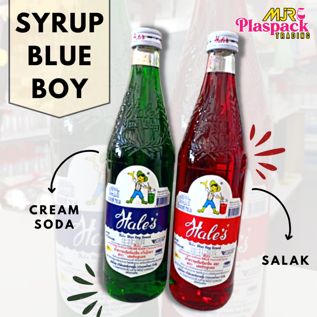 Syrup Kordial, Sirap Ice Blended Hale's Blue Boy Merah Hijau | Shopee ...
