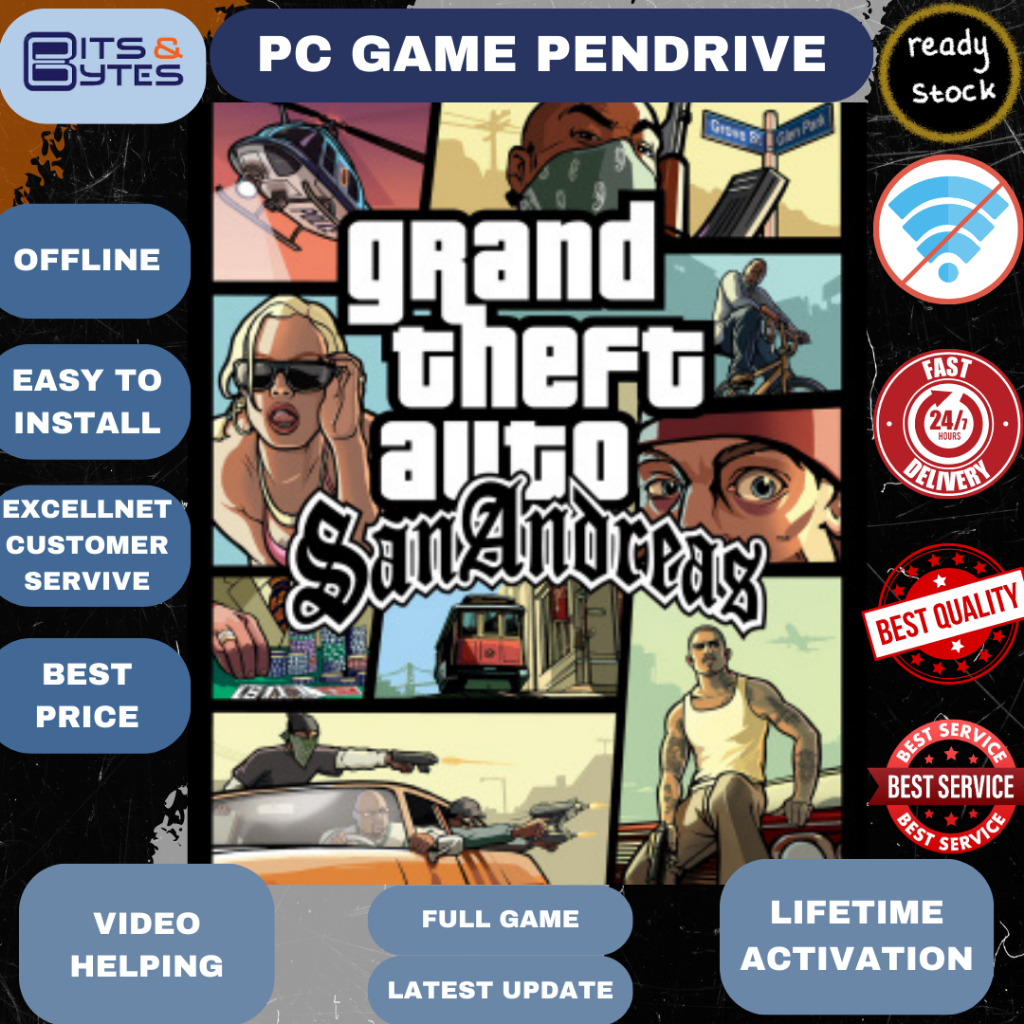 [PC Game] Grand Theft Auto (GTA) san andreas - Offline [full version ...