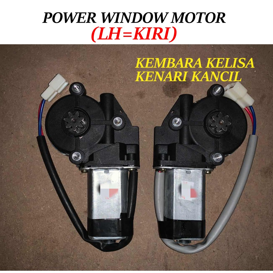 PERODUA KANCIL KELISA KENARI KEMBARA POWER WINDOW MOTOR 7 GEAR GIGI 12V ...