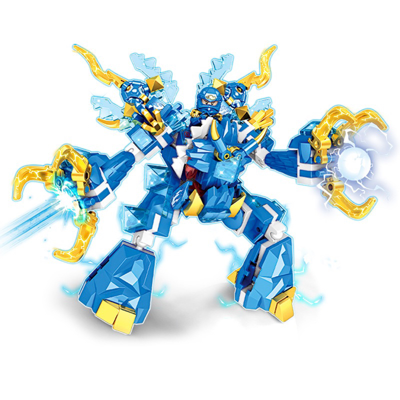 Dark Horse Phantom Four Winged Dragon Flame Four Winged Mecha 4 in 2 ...